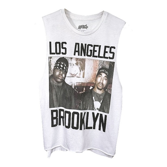 Original Flavor | Tops | Tupac And Biggie East Coast Vs West Coast Tee ...